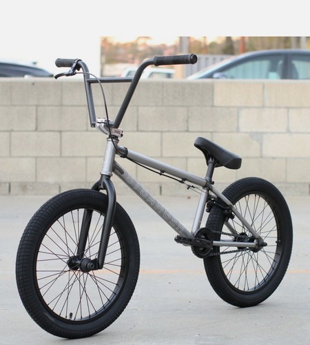 Stranger Bike Co 2021 Level 20” BMX Left-Hand Drive Matte Raw 20.75 ...