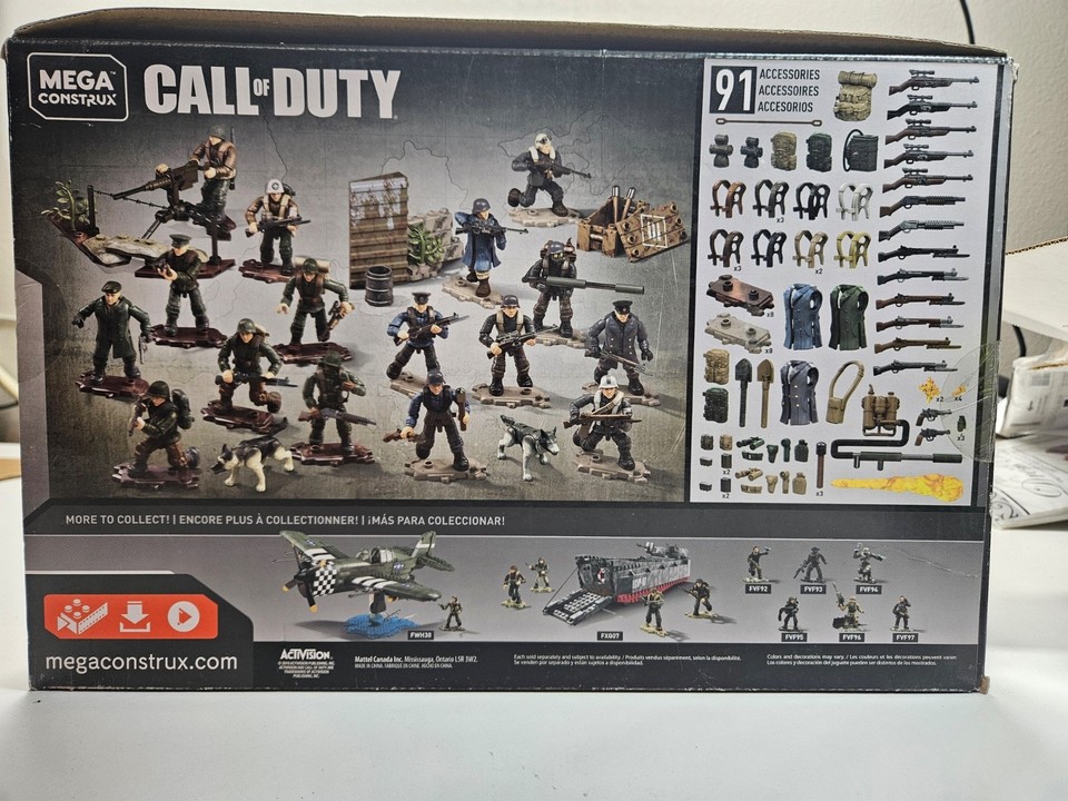Mega Contrux Call of Duty WW2 Battle Pack FXG06 NEW | eBay