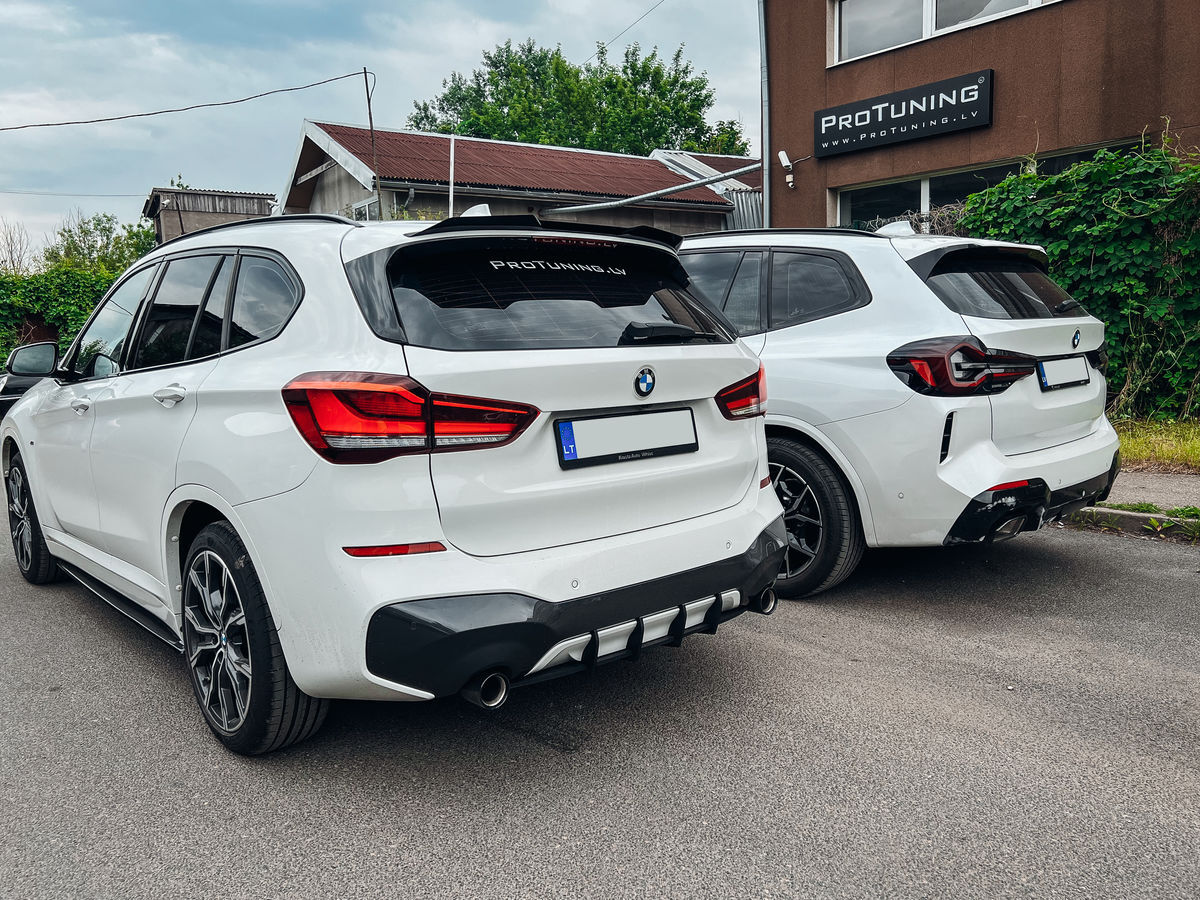 Performance Aero M sideskirt blades ABS Gloss side splitters Sill covers X1 F48 | eBay