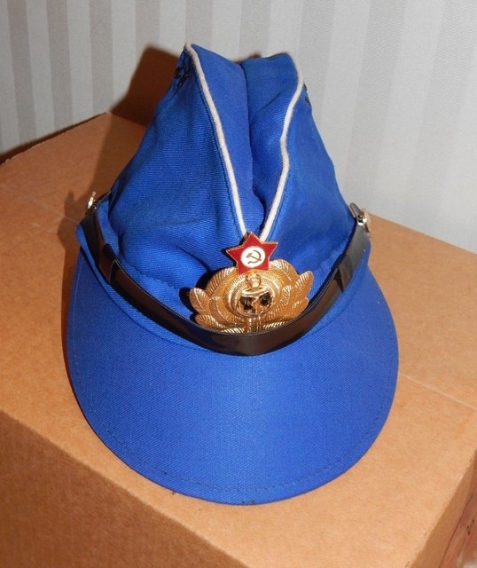 RARE Soviet Russian Navy VMF USSR uniform tropical Pilotka with ...