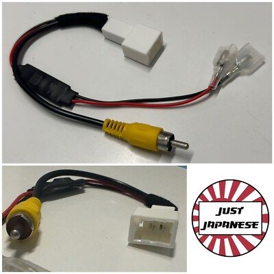 4 PIN Original Toyota Factory Rear Reversing Camera Adaptor Retention ...