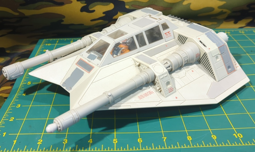 Star Wars Luke Skywalker Snowspeeder 2010 Clone Wars Incomplete Rare ...