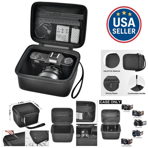 Compact Vlogging Camera Case for 4K Digital Cameras - Waterproof ...