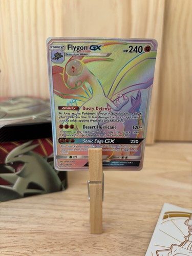 Flygon GX Pokemon card. HP 240. 256/236. | eBay