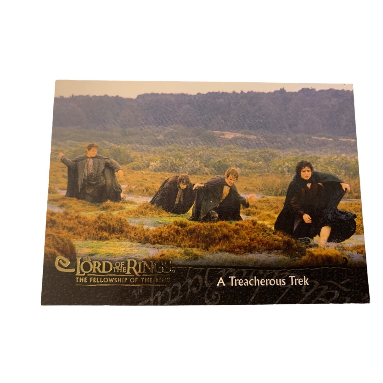 LOTR Fellowship Of The Ring #42 A Treacherous Trek Trading Card Topps ...