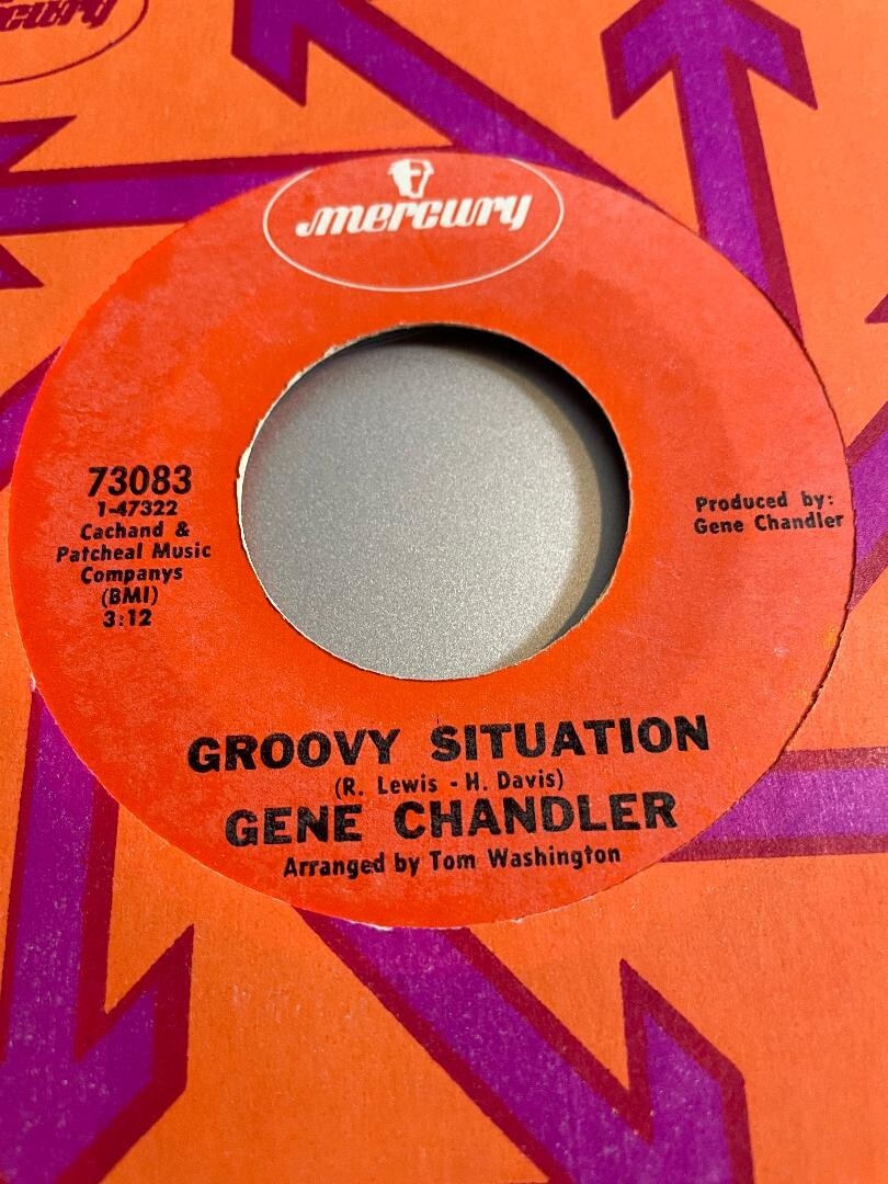 GENE CHANDLER - GROOVY SITUATION - MERCURY (SOUL/R & B 45 RPM) | eBay