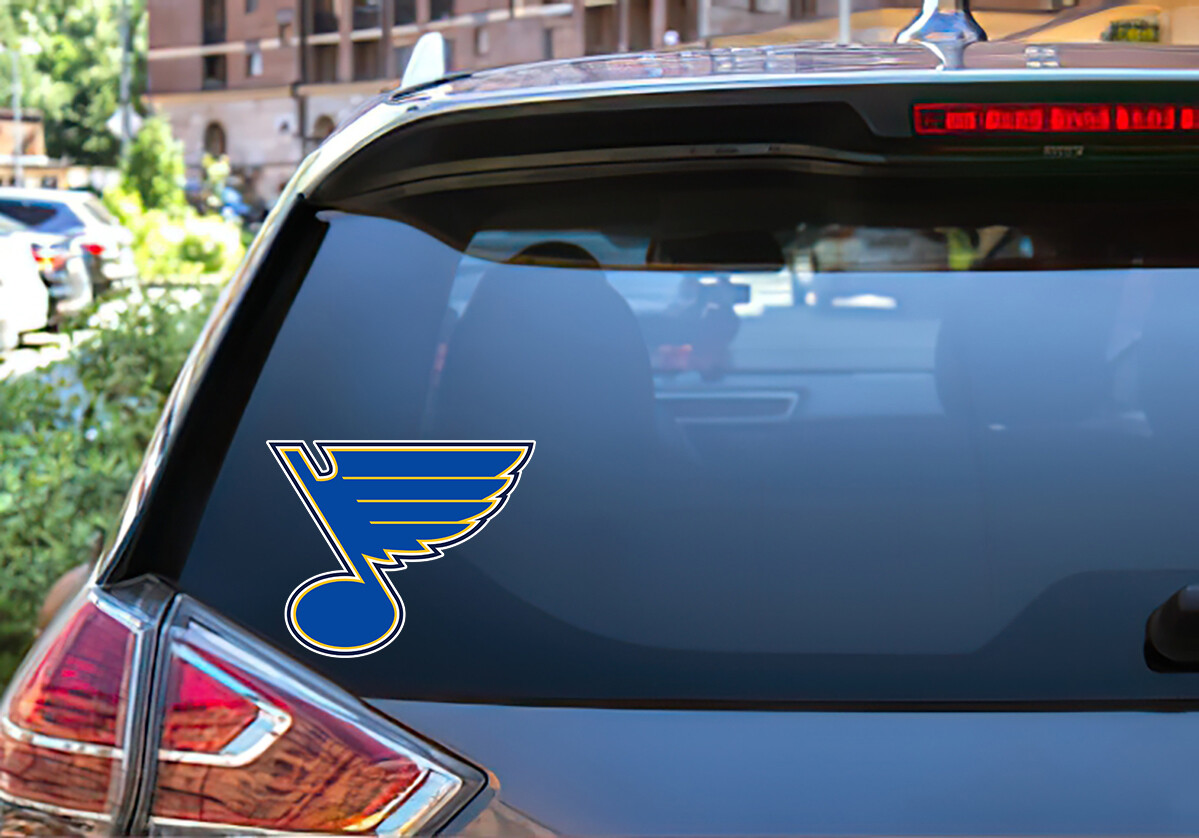 Decal St. Louis Blues - sticker for car, truck, windows,wall, laptop ...