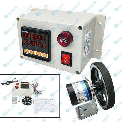 100ppr Meter Counter Rotary Encoder Wheel Roll Digital Electronic ...