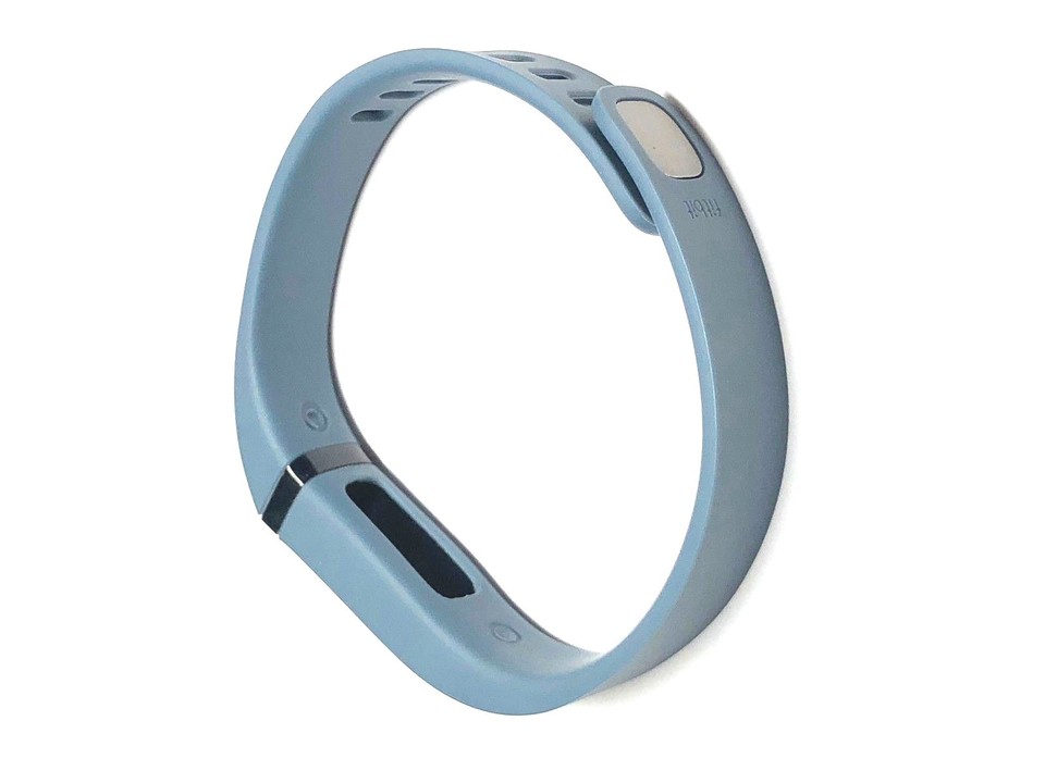 Originanl OEM Authentic Fitbit Flex Band ONLY Slate Light Gray Blue ...