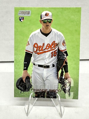 2018 Topps Stadium Club Baseball Card #135 Chance Sisco RC Baltimore ...