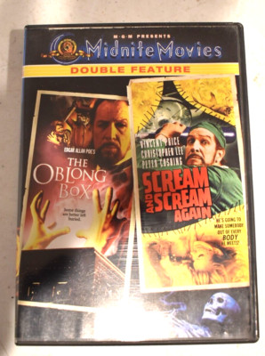 The Oblong Box / Scream and Scream Again Midnite Movies Double Feature ...