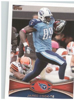 2012 Topps #122 Jared Cook | eBay