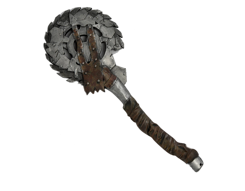 Large Halloween Foam Circular Saw Buzzsaw Weapon Buzz Hand Held Prop ...