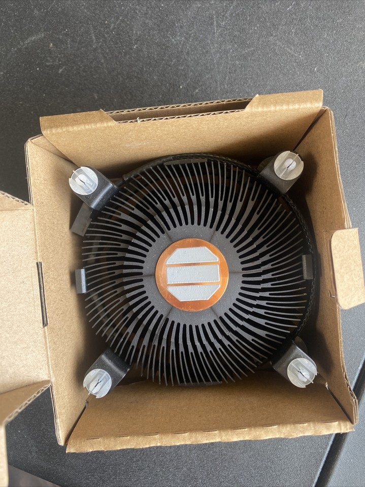 Intel Stock Cooler Black copper core LGA 1200 / 1151 CPU Fan and ...