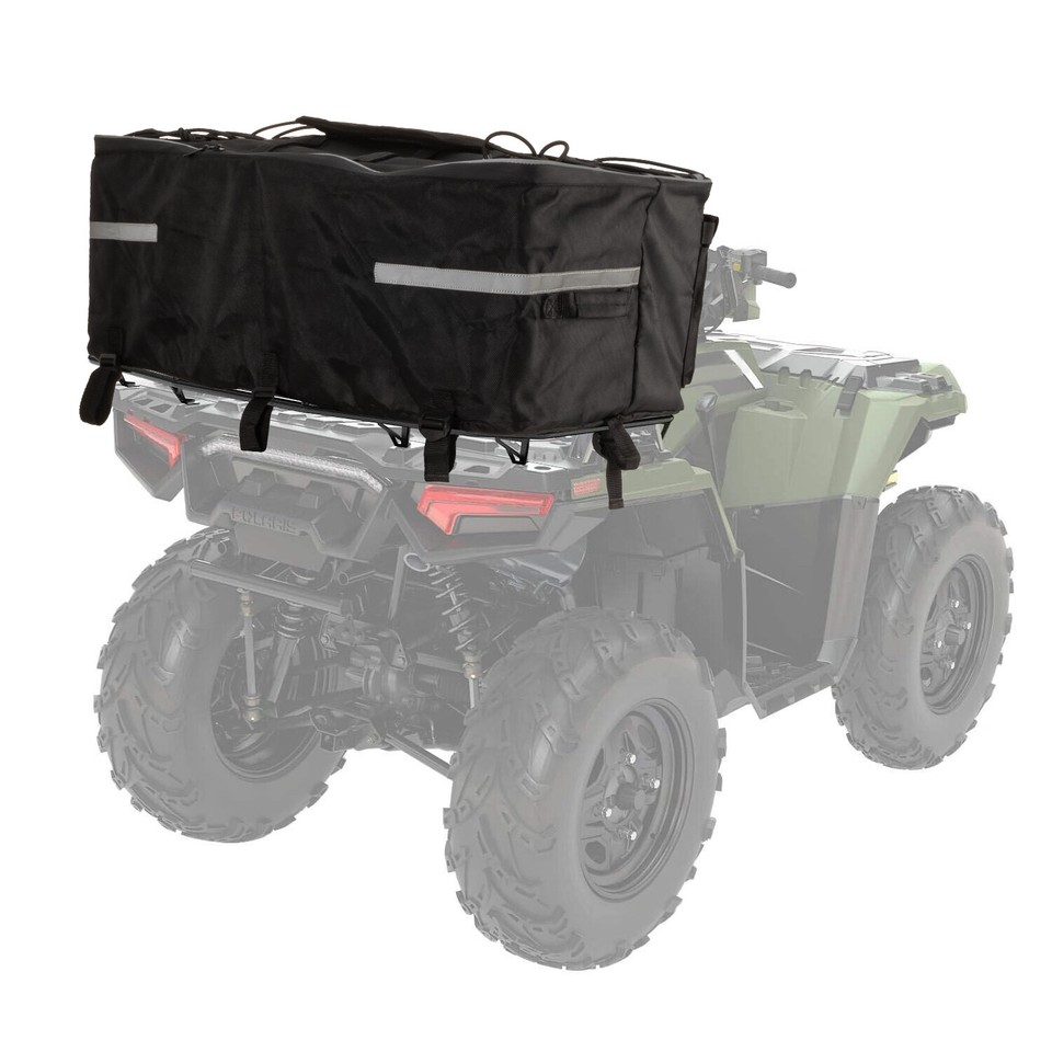 ATV Rear Rack Cargo Bags Storage Bag for Polaris Sportsman 570 800 850 ...
