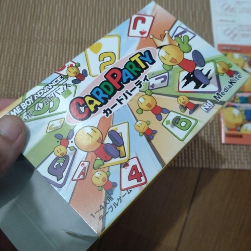 Nintendo Gameboy Advance card party GBA W/ box manual | eBay