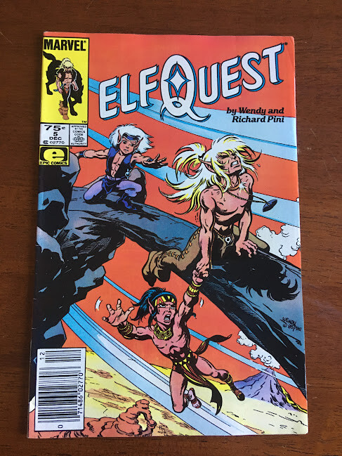 ELFQUEST # 5 FINE MARVEL COMICS 1985 WENDY & RICHARD PINI | eBay