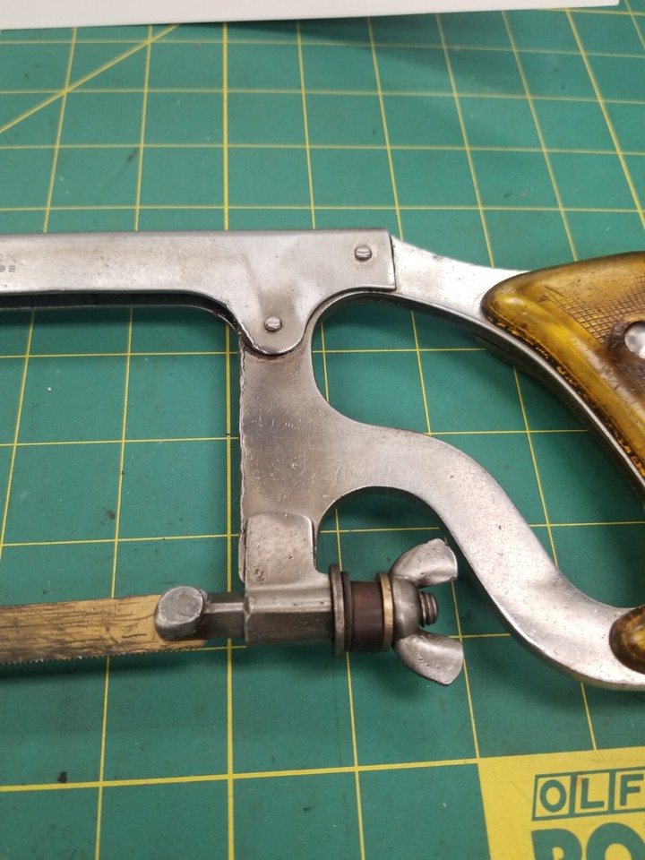 Vintage Rare Craftsman Amber Handle Hack Saw BB Series MADE IN USA | eBay