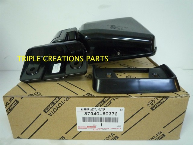 87940-60372 Toyota Mirror ASSY Outer Rear View LH 8794060372 Genuine ...