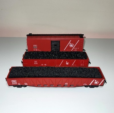 Central New Jersey HO scale set of 3 Mixed Freight Cars | eBay