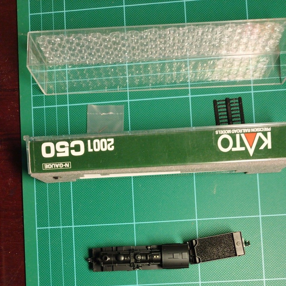 KATO N Gauge Steam Locomotive 2001 C50 Black Model Train | eBay Australia