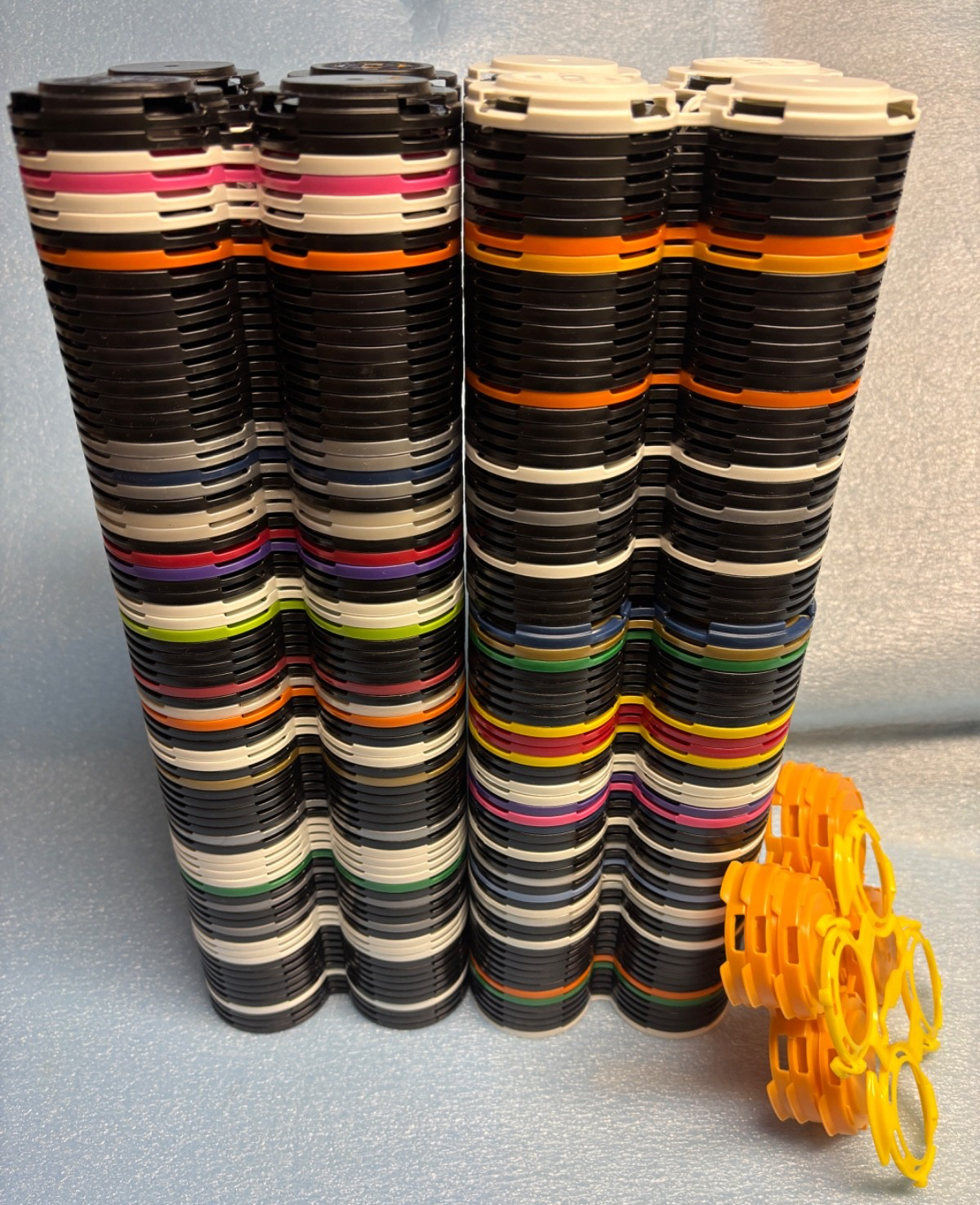 Lot Of 160 PakTech 4 Pack Beer Soda Can Holders *Snap Top* Plastic ...