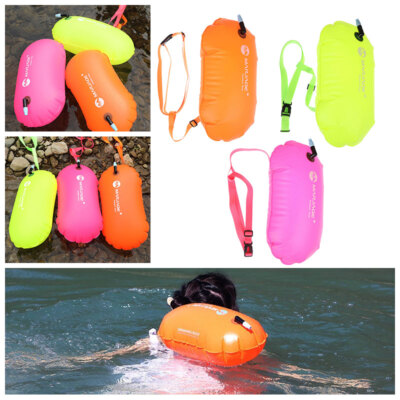 Air Water Swim Device Swimming Buoy Tow Float Tool New Inflatable Open ...