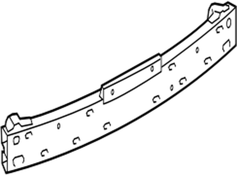 52023-08020 Toyota Reinforcement sub-assy, rear bumper 5202308020, New ...