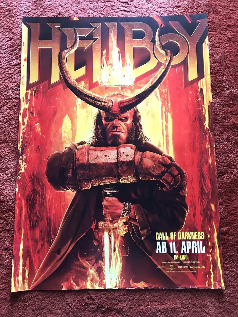 Hellboy 3 Plakat New Hellboy Posters Are Red All Over