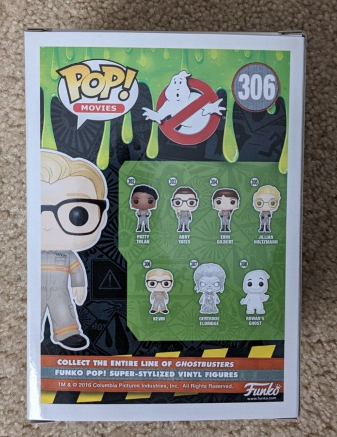 Funko Pop! Vinyl: Ghostbusters - Kevin Beckman #306 for sale online | eBay