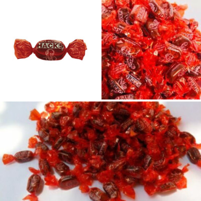 Hacks Toffees Sweets Relief from Throat or Cough Mouth Cooling Menthol ...