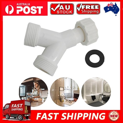 Dishwasher Washing Machine Y Tee Connector Adapter Double Inlet ...
