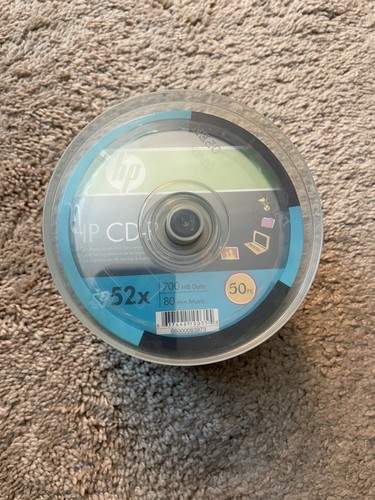 50 Hp CD-R CDR Discs Logo 52X 700MB 80MIN New | eBay