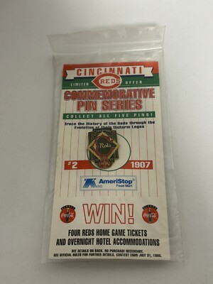 1995 Cincinnati Reds 1907 Commemorative LE Pin Series #2 Riverfront ...