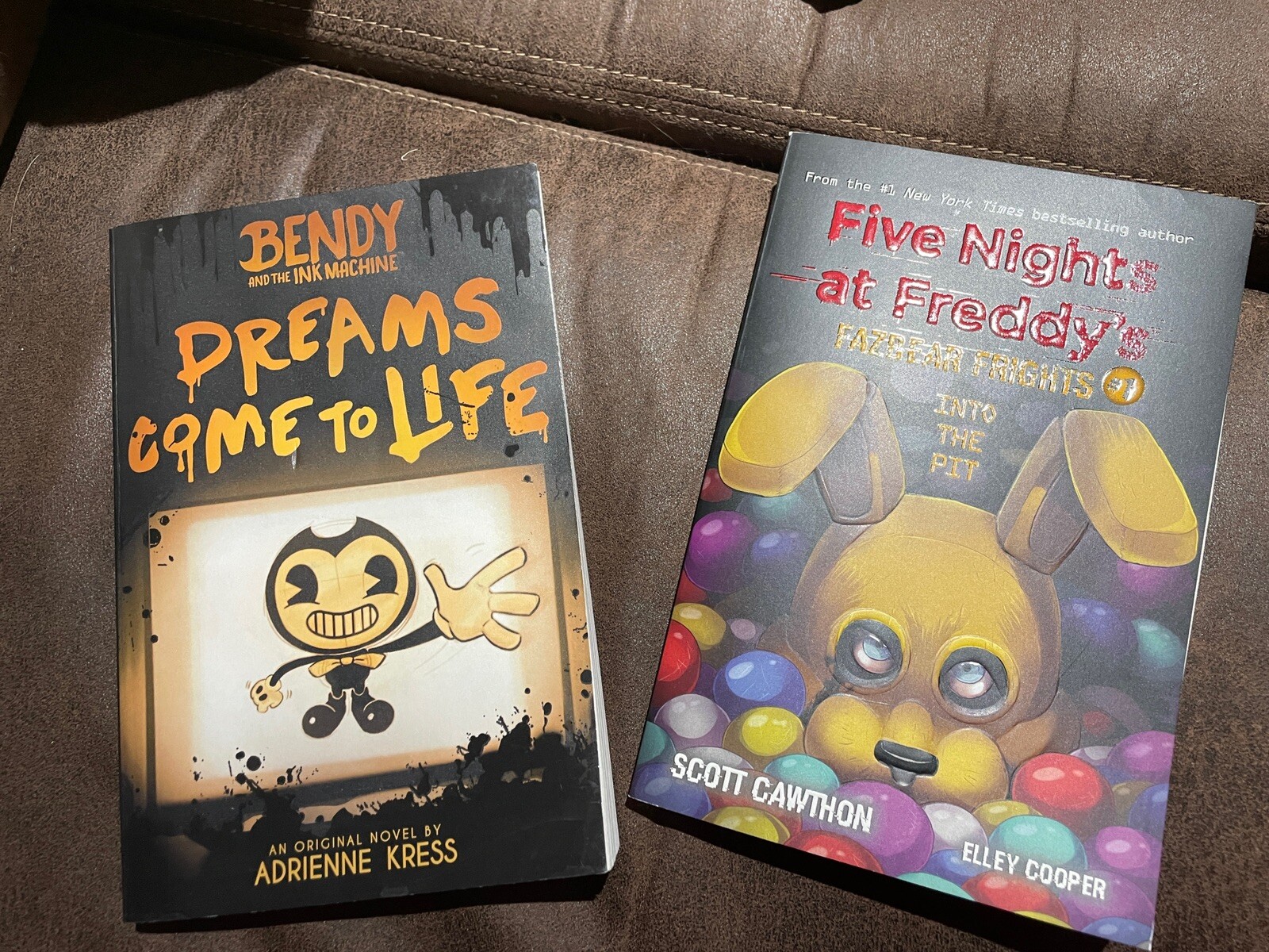 Lot Of 2 Books Bendy And FNAF bundle Of Kids Books Fife Nights At ...