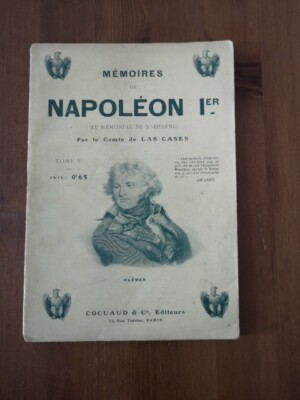Mémoires de Napoléon 1er Tome V Comte Las Cases. Cocuaud Éditeurs. | eBay