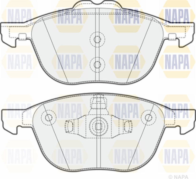 GCP Front Brake Pads Set Fits Ford Transit Connect Kuga 1.0 1.5 dCi 1.6 ...