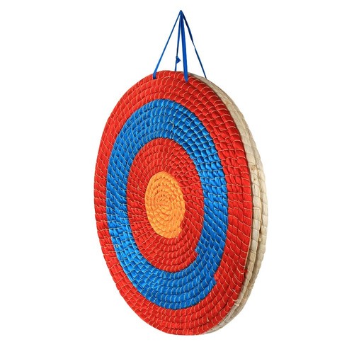 Archery Target 3 Layers 20 inch Traditional Solid Straw Archery Target ...