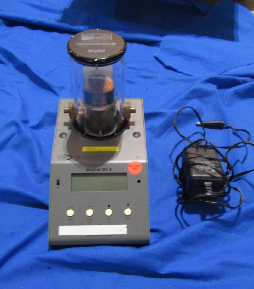 Bios DryCal DC-2 Primary Flow Meter Flow Calibrater with Hard Case | eBay
