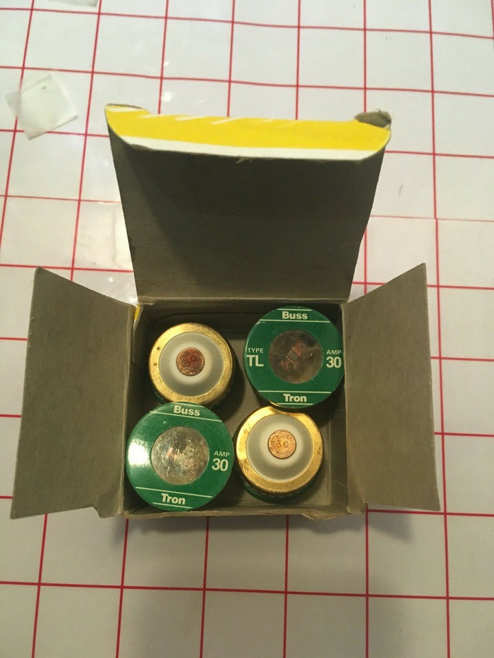 Buss Fuses Screw-In Plug Type Home Fuse Panel (Various Types & Amp ...