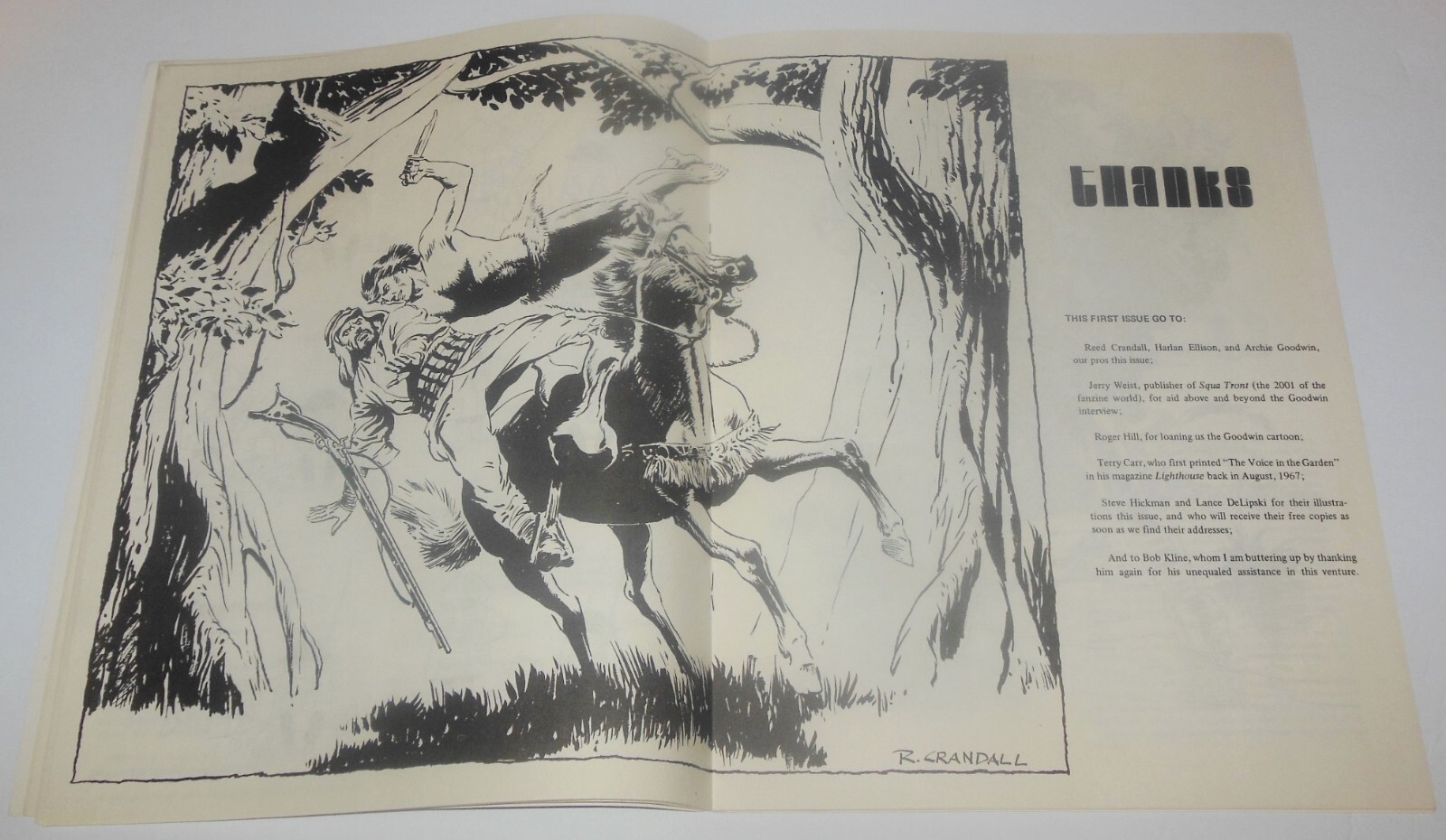 Anomaly #1 1969 Fanzine Underground Graphic Comic Art Robert Kline ...