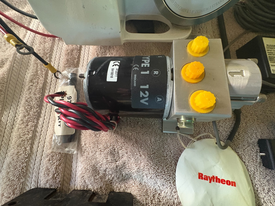 Powerwinch Class 45' Automatic Helm-Operated ,Teleflex Rudder AR4102 ...