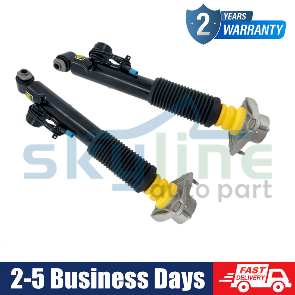 2x Rear Shock Struts Assys w/EDC Fit BMW X5 F15 F85 X6 F16 F86 ...