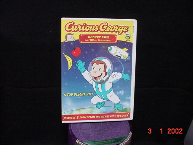 CURIOUS GEORGE ROCKET RIDE - DVD By PBS - OTHER ADVENTURES GOOD ...