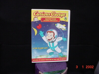 CURIOUS GEORGE ROCKET RIDE - DVD By PBS - OTHER ADVENTURES GOOD ...