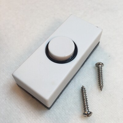 Door Bell Push Button, for a Wired Doorbell, N/O Contact’s, Push to ...