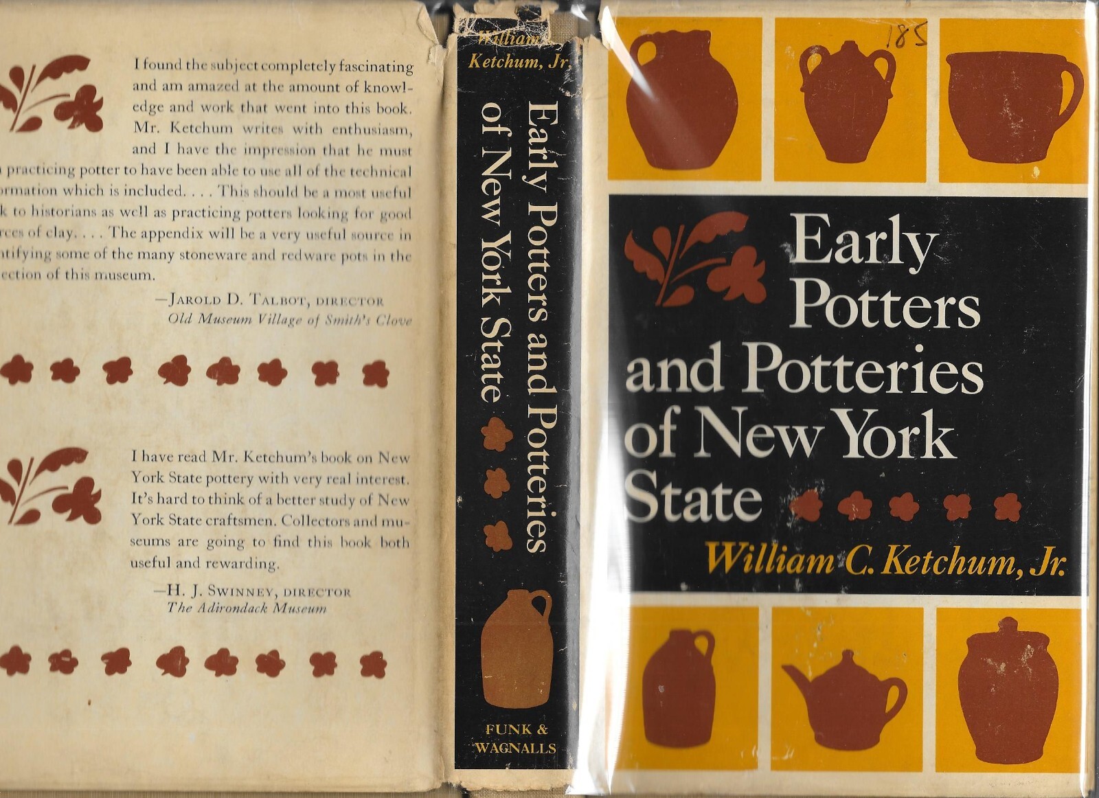 Early Potters and Potteries of New York State by William Ketchum 1970 ...