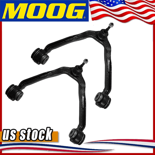 Pair MOOG Front Upper Control Arms & Ball Joint for Chevy Tahoe GMC ...