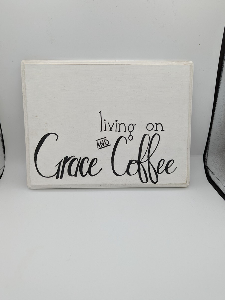 Grace On Painted Wood Signs