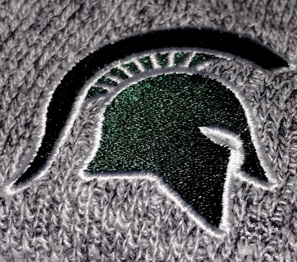 Michigan State Spartans Beanie New Knit Winter Pom Hat NWOT | eBay